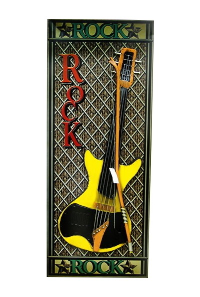 Nusrat Bilişim El Yapımı Metal Gitar Tablo Pano Nusrat Bilişim El Yapımı Metal Gitar Tablo Pano