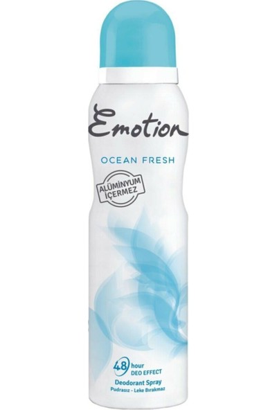 Emotion Ocean Fresh Kadın Sprey Deodorant 150 ml Emotion Ocean Fresh Kadın Sprey Deodorant 150 ml