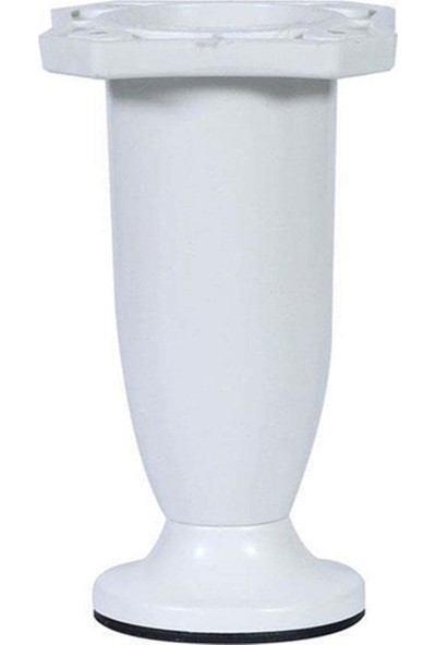 Badem10 Mobilya Kanepe Baza Sehpa Ayağı Ayarlanabilir 10 cm Plastik Beyaz Ayak Badem10 Mobilya Kanepe Baza Sehpa Ayağı Ayarlanabilir 10 cm Plastik Beyaz Ayak
