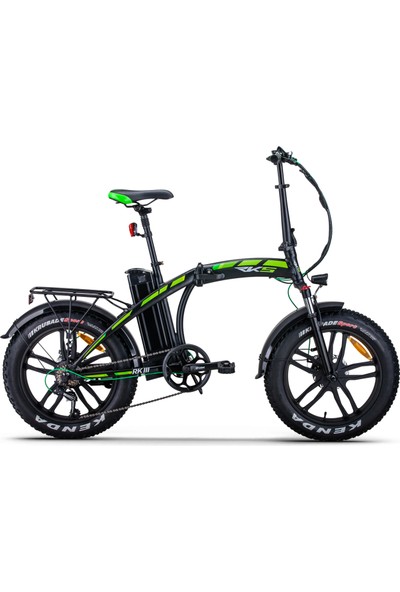 Rks Rk3 Pro Elektrikli Bisiklet - Siyah