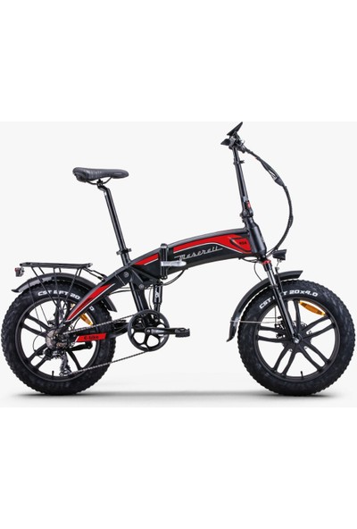 Maserati Rd8 Elektrikli Bisiklet - Kırmızı