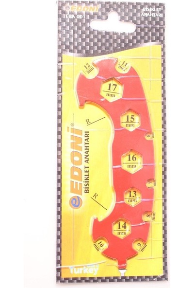 esm yapı market Edoni Pratik Bisiklet Anahtarı, Anahtar Takımı 15 Parça