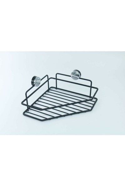 Hagen Siyah Tek Katlı Paslanmaz Köşelik