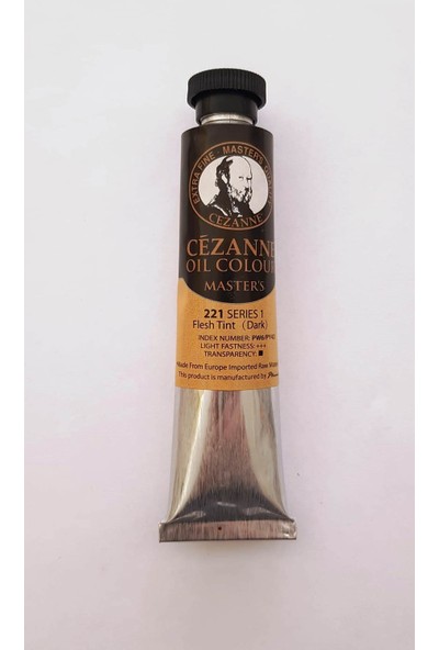 Cezanne 221 Extra Fine Yağlı Boya 45 ml Flesh Tint Dark Cezanne 221 Extra Fine Yağlı Boya 45 ml Flesh Tint Dark