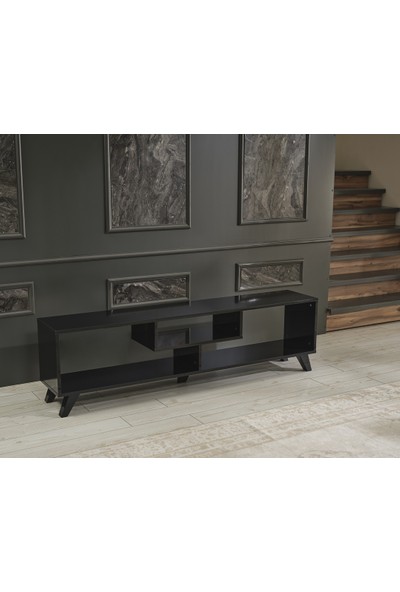 Homedora Parma Tv Sehpası Siyah Homedora Parma Tv Sehpası Siyah