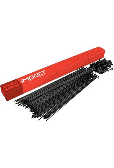 Impact Jant Teli Paslanmaz 72 Adet Siyah