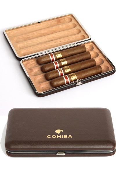 Cohiba Deri Kaplama Seyahat Humidoru