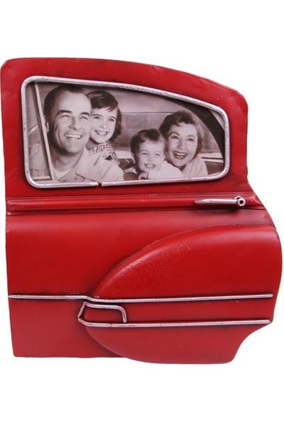 Ezolan Dekoratif Metal Çerçeve Araba Kapısı Temalı Ezolan Dekoratif Metal Çerçeve Araba Kapısı Temalı