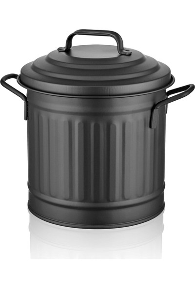 The Mia Çöp Kovası Tezgah 4 Lt- Siyah