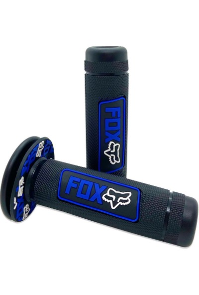Knmaster Fox Motosiklet Siyah-Mavi Elcik Takımı Knmaster Fox Motosiklet Siyah-Mavi Elcik Takımı