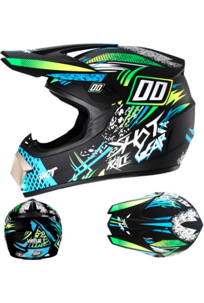 Heylife Üç Parçalı Dört Mevsim Motorsiklet Off-Road Chopper Kask-S (Yurt Dışından) Heylife Üç Parçalı Dört Mevsim Motorsiklet Off-Road Chopper Kask-S (Yurt Dışından)