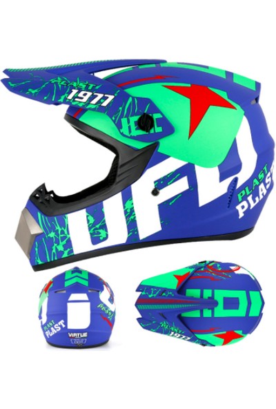 Heylife Üç Parçalı Dört Mevsim Motorsiklet Off-Road Chopper Kask-M (Yurt Dışından) Heylife Üç Parçalı Dört Mevsim Motorsiklet Off-Road Chopper Kask-M (Yurt Dışından)