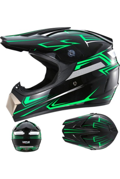 Heylife Üç Parçalı Dört Mevsim Motorsiklet Off-Road Chopper Kask-S (Yurt Dışından) Heylife Üç Parçalı Dört Mevsim Motorsiklet Off-Road Chopper Kask-S (Yurt Dışından)