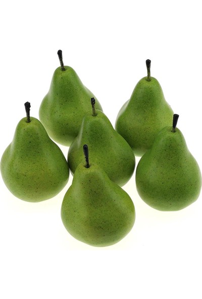 Nettenevime Yapay Armut 6 Lı Paket Yapay Meyve