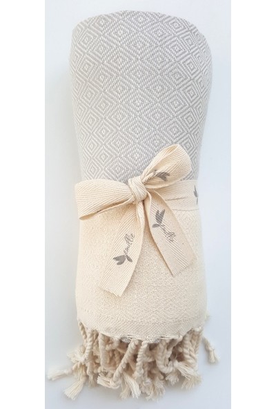 Emillie Ikili Elmas Peştamal Set Püsküllü