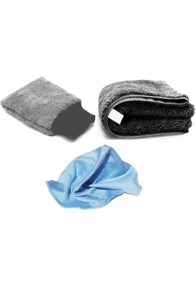 Vizyon Park Araç Yıkama Özel 3'lü Gri Paket