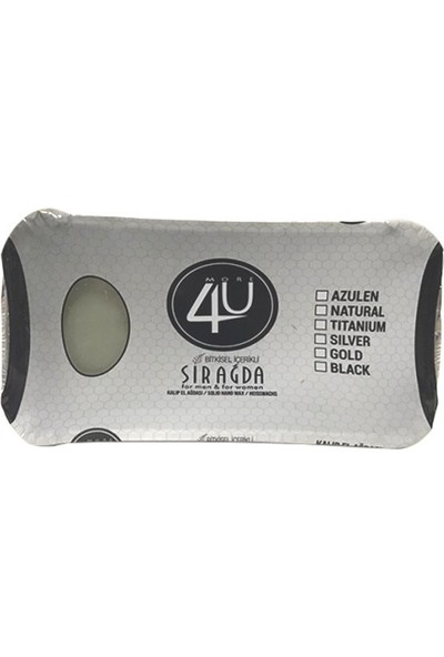 4u Bitkisel Kalıp Sir Ağda Black ( Siyah ) 400 ml 4u Bitkisel Kalıp Sir Ağda Black ( Siyah ) 400 ml