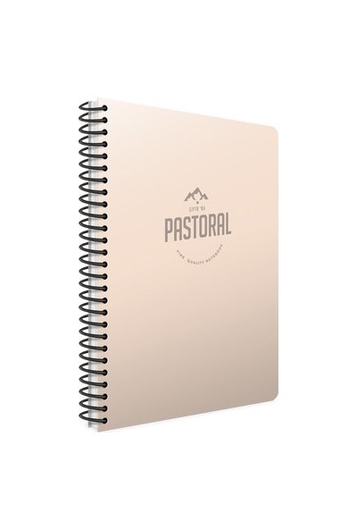 Gıpta Pastoral A4 Çizgisiz Spiralli Defter 96 Yaprak