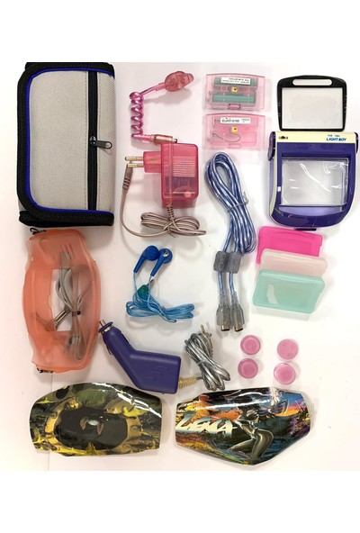 Gizala Gameboy Advance 21IN1 Aksesuar Seti Gba Çanta Kılıf Şarj Gizala Gameboy Advance 21IN1 Aksesuar Seti Gba Çanta Kılıf Şarj