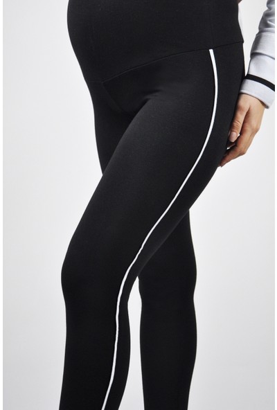 Merliyn Yanı Şeritli Hamile Tayt MR474