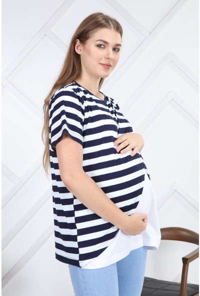 Turkish Dreams Hamile Çizgili Bluz