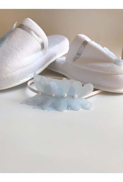 Alaz Tasarım Hobi Alaztasarım Hobi Kelebekli Lohusa Terlik Taç Seti Alaz Tasarım Hobi Alaztasarım Hobi Kelebekli Lohusa Terlik Taç Seti