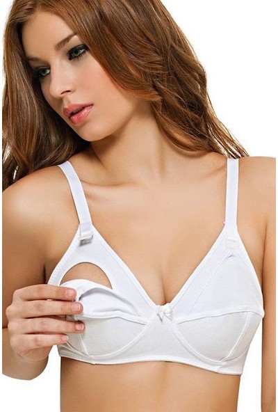 Nbb 338 Beyaz Emzirme Sütyeni Nbb 338 Beyaz Emzirme Sütyeni