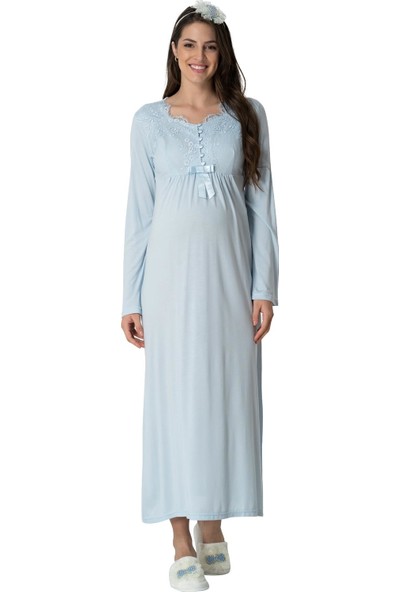 Mecit Pijama 5415 Hamile Lohusa Gecelik Mecit Pijama 5415 Hamile Lohusa Gecelik