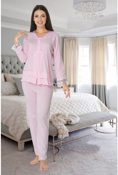 Effortt Lohusa Emzirne Pijama Takım Effortt Lohusa Emzirne Pijama Takım