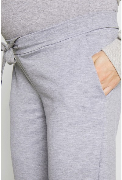 Perla Blanca Gri Cepli Hamile Seyahat Pantolonu