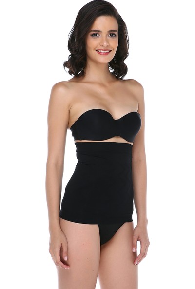 Mycey Toparlayıcı Bel Korsesi Siyah