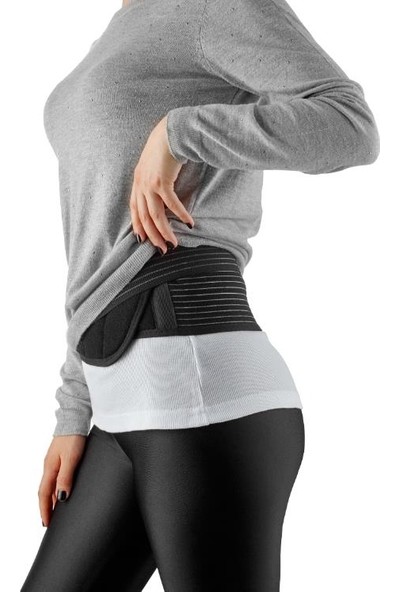 Babyjem Doğum Sonrası Balenli Korse Siyah