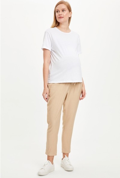 Defacto Carrot Fit Belden Bağçıklı Cep Detaylı Hamile Pantolon R6211AZ20SM Defacto Carrot Fit Belden Bağçıklı Cep Detaylı Hamile Pantolon R6211AZ20SM