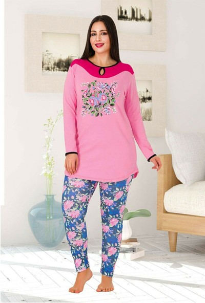 Modaicimde Büyük Beden Şık Body Pijama Takımı