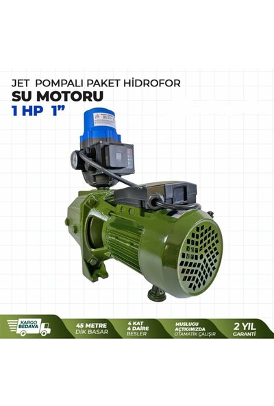Staxx Power JET100 Jet Pompalı Otomatik Paket Hidrofor Su Motoru 1 Hp 1 Staxx Power JET100 Jet Pompalı Otomatik Paket Hidrofor Su Motoru 1 Hp 1