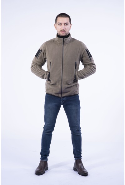 New Timoty Erkek Kahverengi Taktik Cepli Polar New Timoty Erkek Kahverengi Taktik Cepli Polar