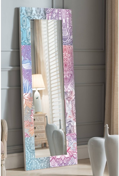 Hediyeler Kapında Soft Desenler Dekoratif Boy Aynası 150X60 Hediyeler Kapında Soft Desenler Dekoratif Boy Aynası 150X60