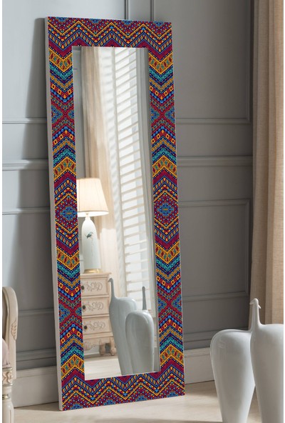 Hediyeler Kapında Geleneksel Desenli Boy Aynası 150X60CM