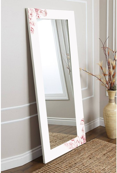 Hediyeler Kapında Floral Dekoratif Boy Aynası 150X60CM