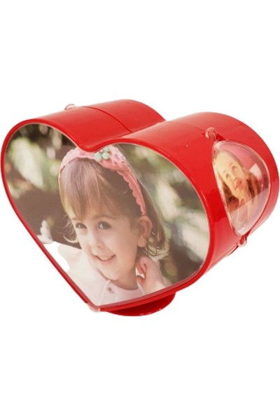 Ezolan Sihirli 360 Derece Dönen Kalp Fotoğraf Çerçeve Dekoratif Hediyelik Ezolan Sihirli 360 Derece Dönen Kalp Fotoğraf Çerçeve Dekoratif Hediyelik