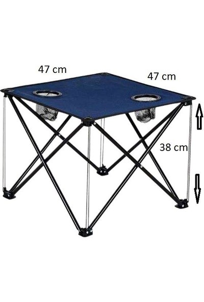 Shop Mekan Katlanabilir Kamp Piknik Bahçe Masası Lacivert Shop Mekan Katlanabilir Kamp Piknik Bahçe Masası Lacivert