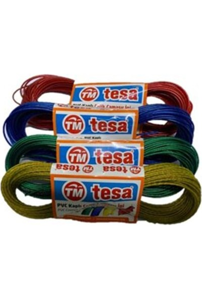 Tesa Pvc Kaplı Çelik Çamaşır Ipi 10 mt