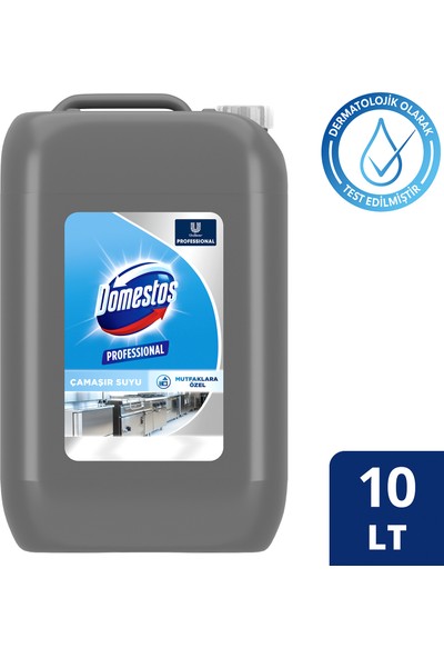 Unilever Domestos Profesyonel Mutfaklara Özel Çamaşır Suyu 10L