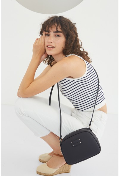 Fossil 05FS21Y213 Lacivert Capraz Canta Fossil 05FS21Y213 Lacivert Capraz Canta