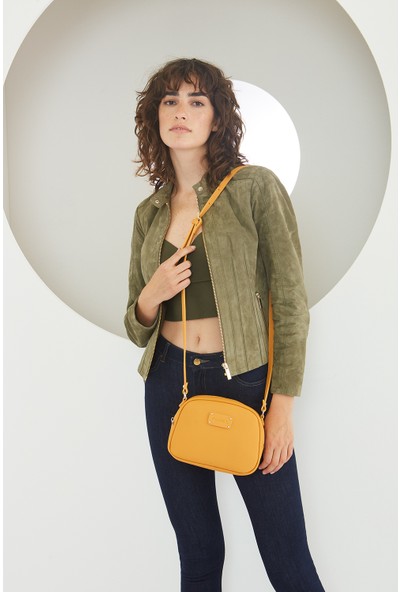 Fossil 05FS21Y213 Hardal Capraz Canta Fossil 05FS21Y213 Hardal Capraz Canta