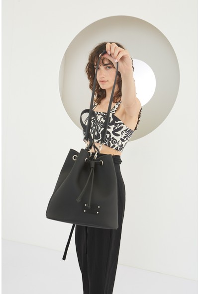 Fossil 05FS21Y214 Siyah Omuz Cantası