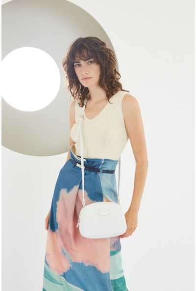 Fossil 05FS21Y213 Beyaz Capraz Canta Fossil 05FS21Y213 Beyaz Capraz Canta