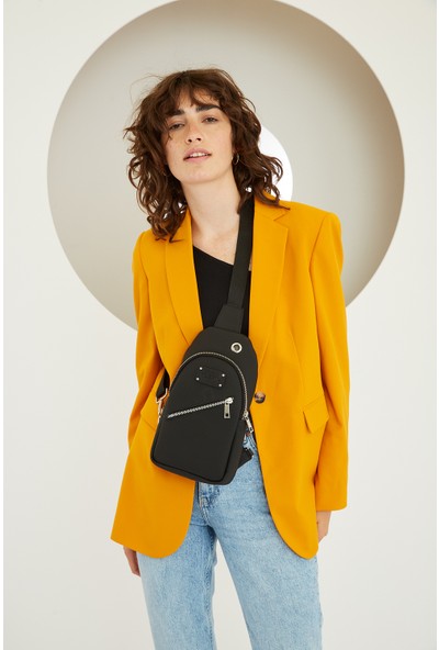 Fossil 05FS21Y215 Siyah Capraz Canta