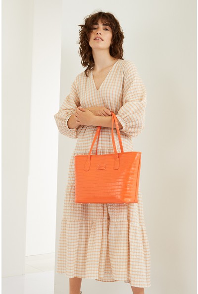 Fossil 05FS21Y224 Turuncu Omuz Cantası