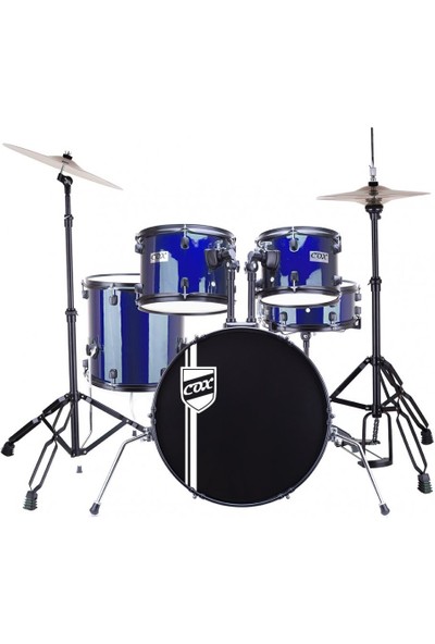 Cox CDS1-BL Akustik Bateri Seti